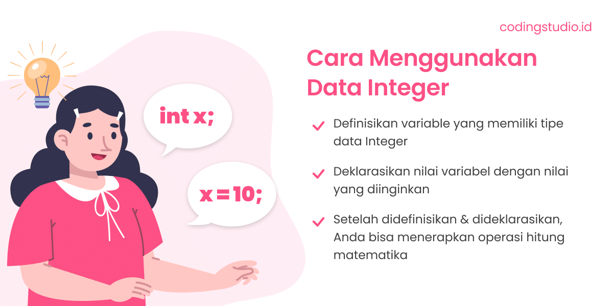 Integer Adalah Salah Satu Tipe Data Pemrograman!