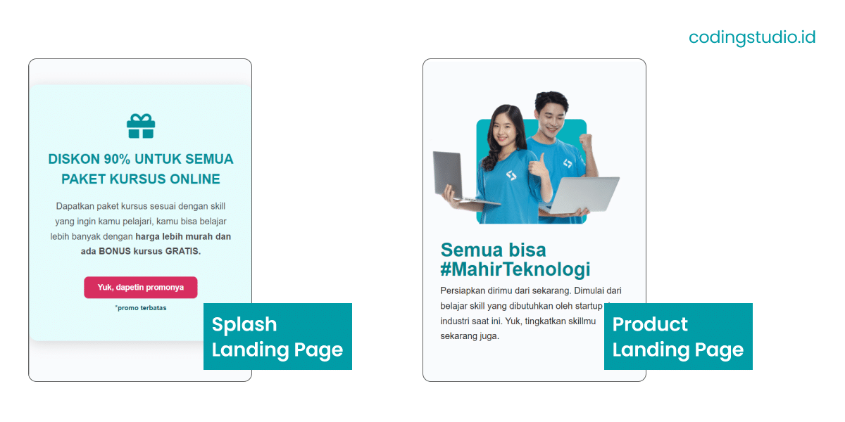 Landing Page Adalah? Pengertian, Jenis, Dan Manfaatnya