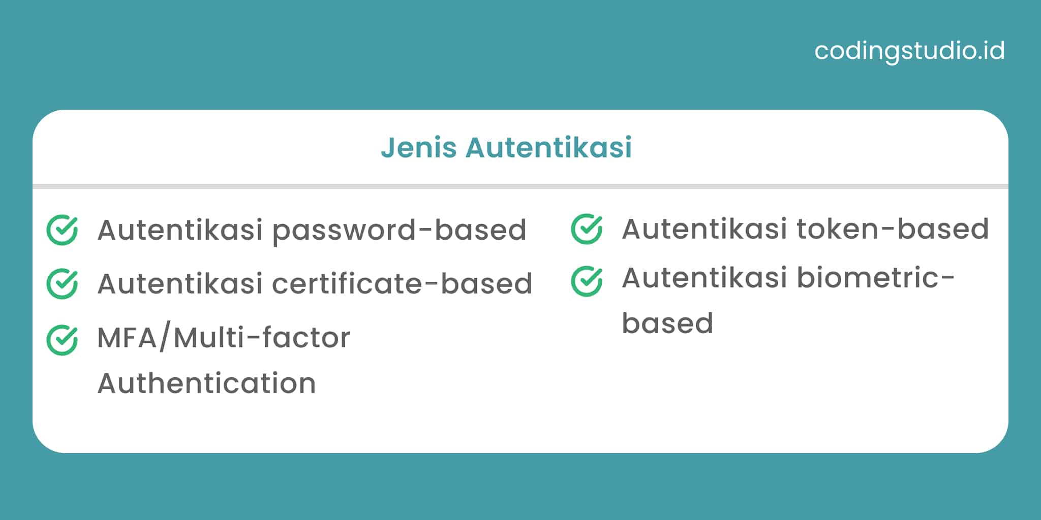 Autentikasi Adalah? Pengertian, Fungsi Dan Cara Kerjanya