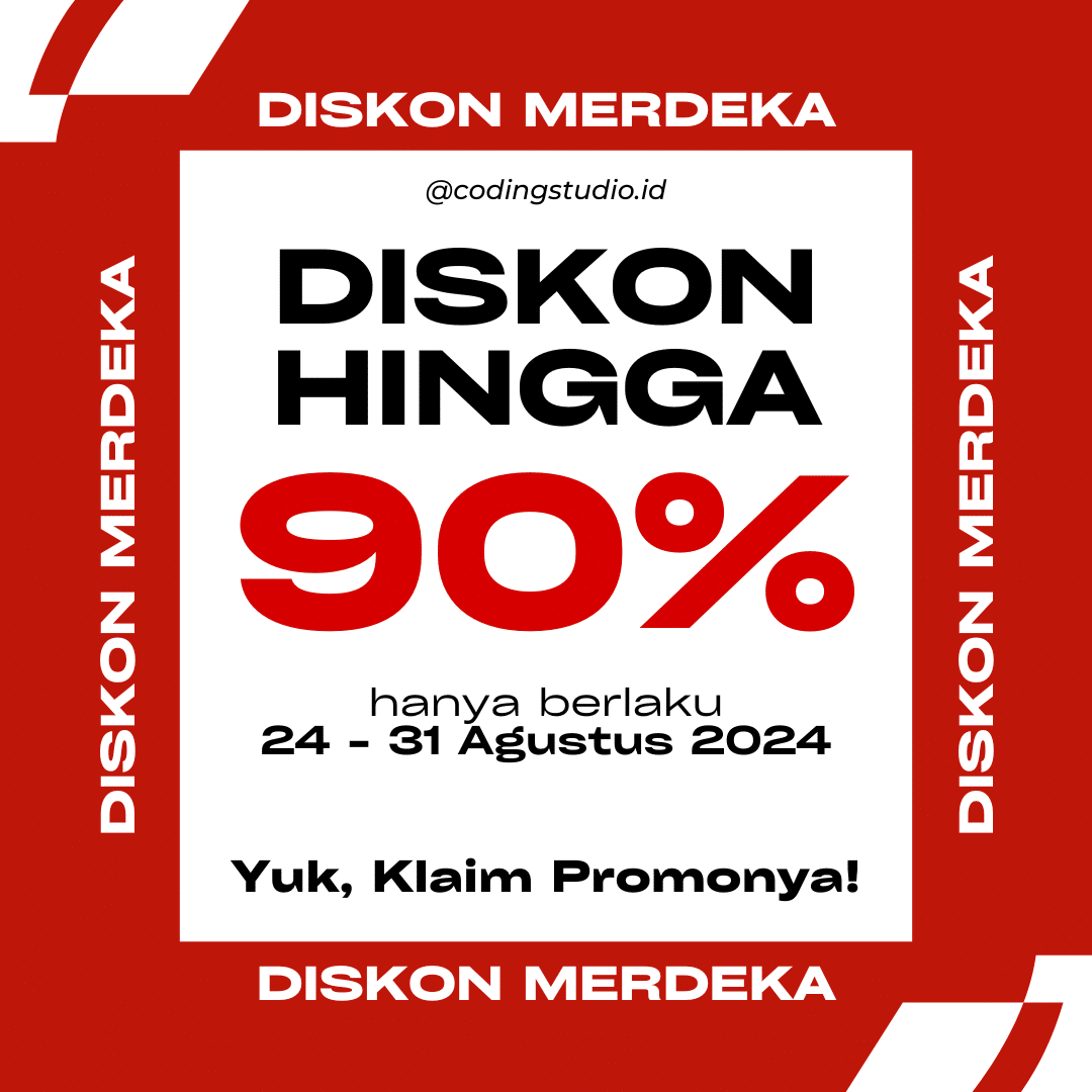 Paket Kursus Online - Coding Studio