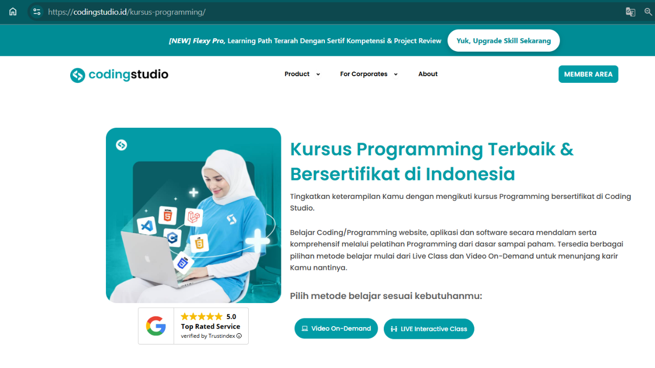 8 Kursus Programming Terbaik dan Tips Memilihnya versi Coding Studio ...