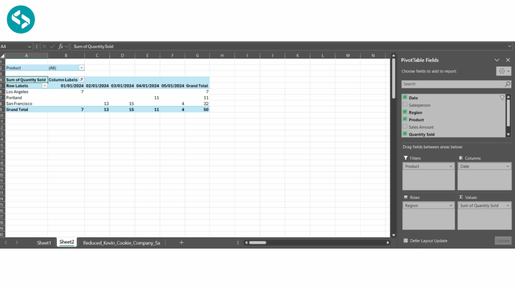 Cara Membuat Pivot Table Di Excel Versi Coding Studio