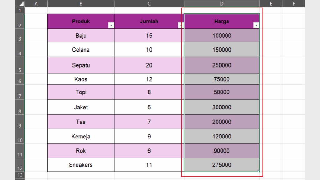 Cara Melakukan Sort dan Filter Data di Excel Versi Coding Studio – E ...