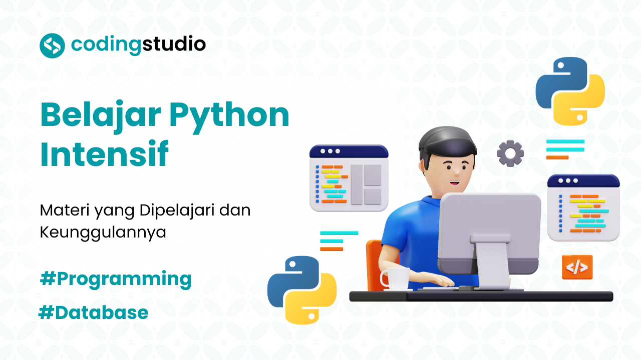 Pengalaman Belajar Python Intensif Bersama Coding Studio
