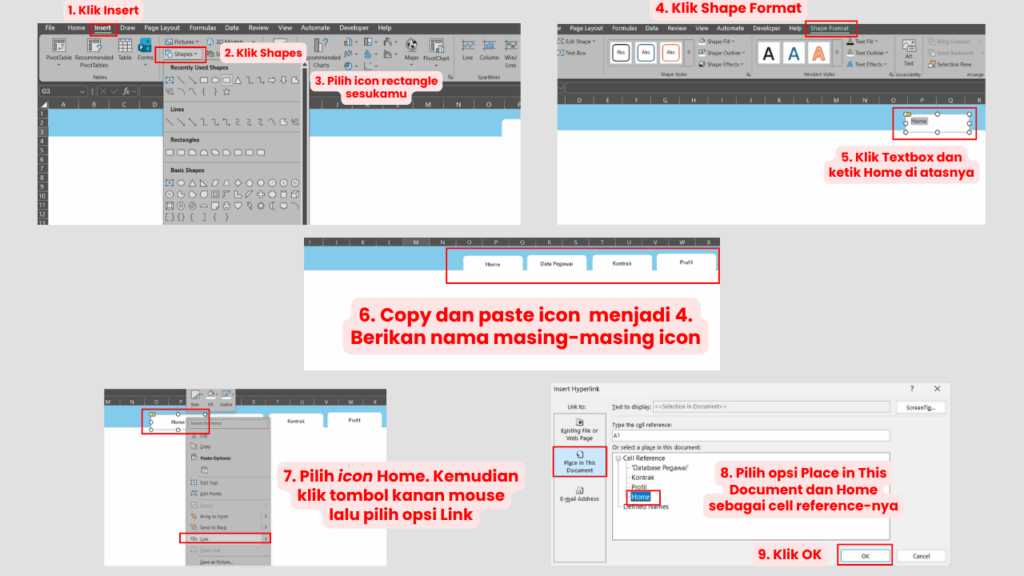 Cara Membuat Aplikasi Database di Excel dengan Mudah tanpa VBA – E-TEST.ID
