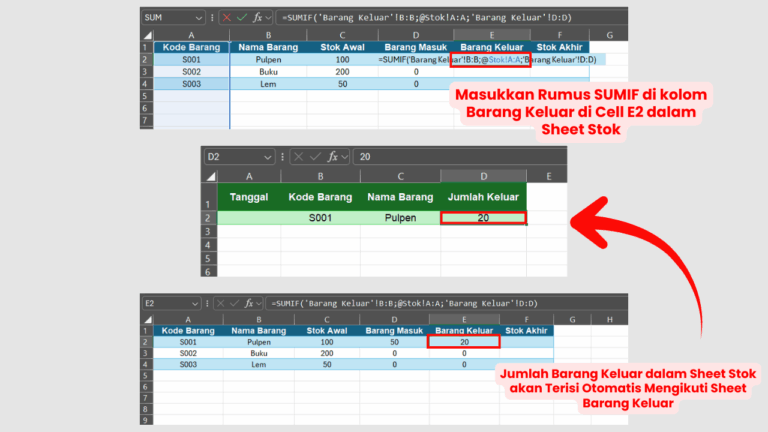 9 Cara Membuat Laporan Stok Barang di Excel dengan Mudah – E-TEST.ID