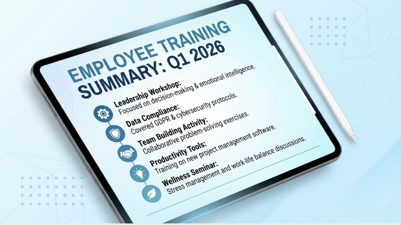 4 Contoh Laporan Hasil Training Karyawan dan Cara Membuatnya – E-TEST.ID